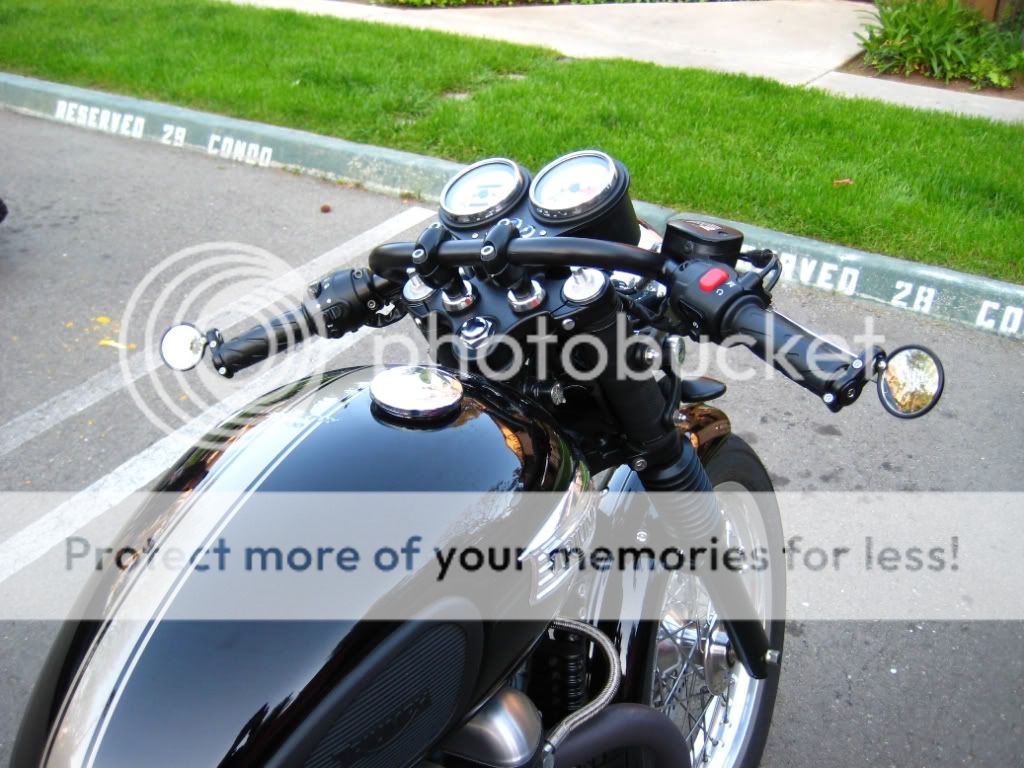 Triumph Bonneville Clubman Bars